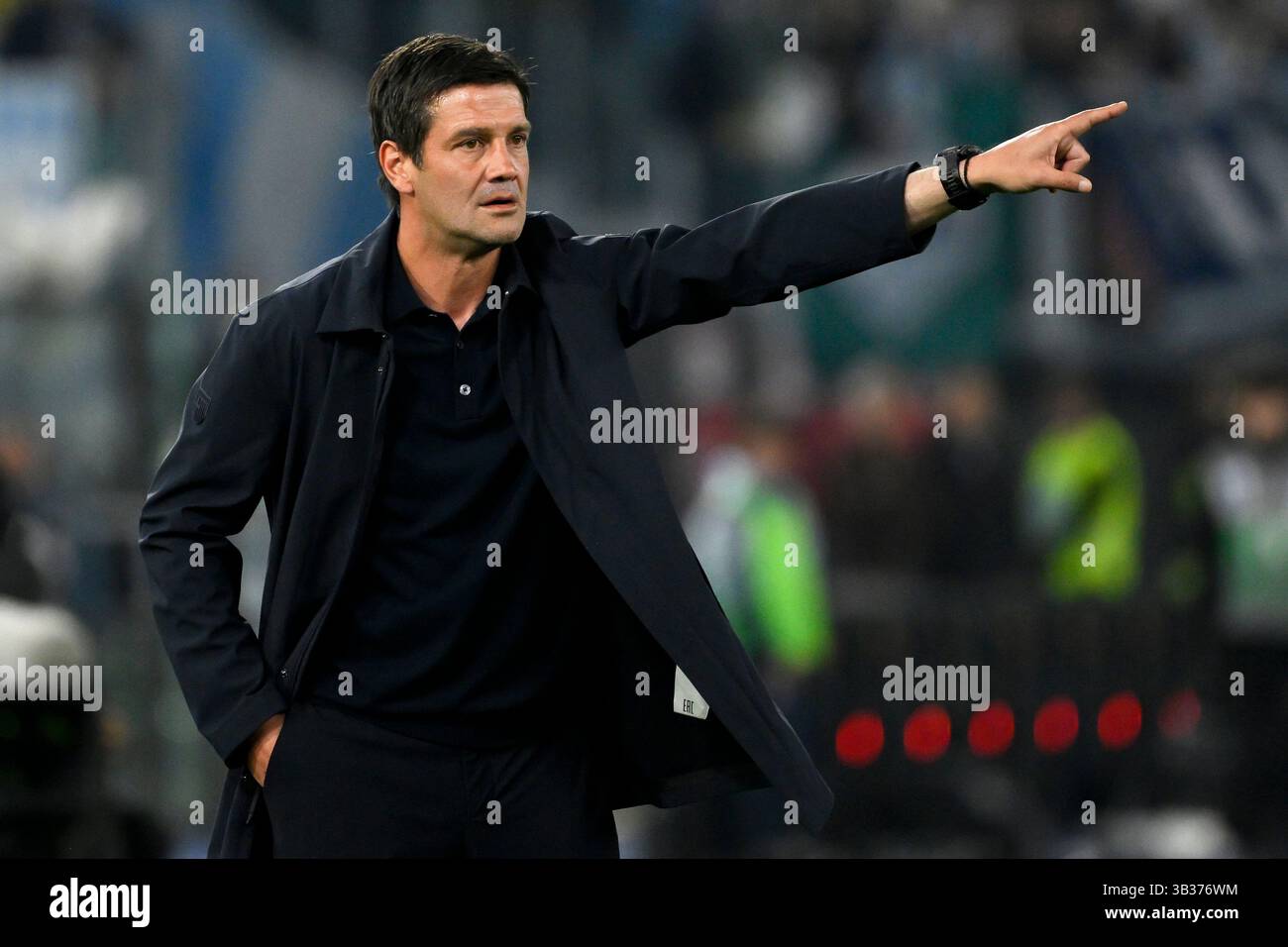 Rome, Italy. 28th Apr, 2025. Cristian Chivu, head coach of Parma Calcio ...