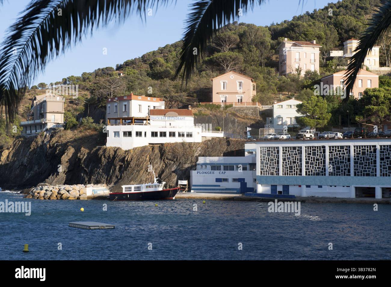 Village Cerbere in the Southern of France Stock Photo - Alamy