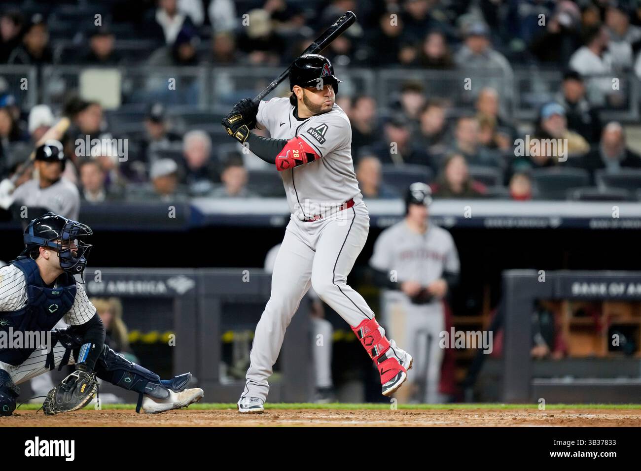 Arizona Diamondbacks' Eugenio Suárez at bat during a baseball game ...