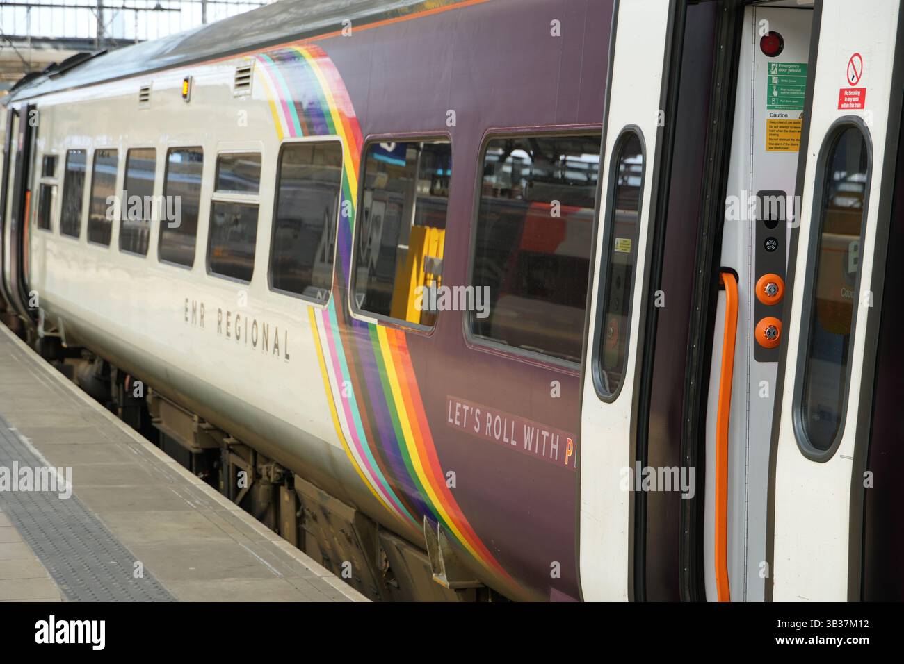 East Midlands Railway train at Lime Street station, Liverpool ...