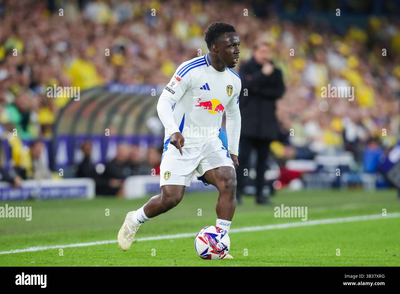 Wilfried Gnonto of Leeds United during the Leeds United FC v Bristol ...