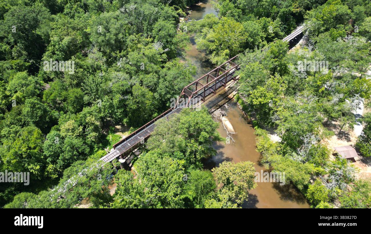 Railway bridge over forest hi-res stock photography and images - Alamy