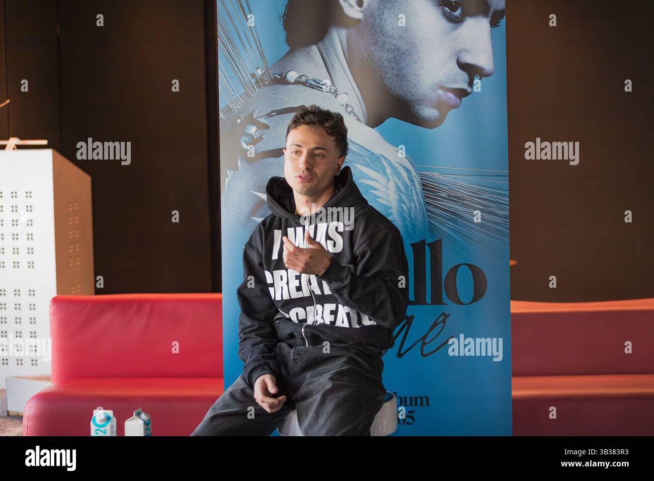 Milan, Italy. 28th Apr, 2025. Sony Music Italia, Milan, Italy, April 28 ...