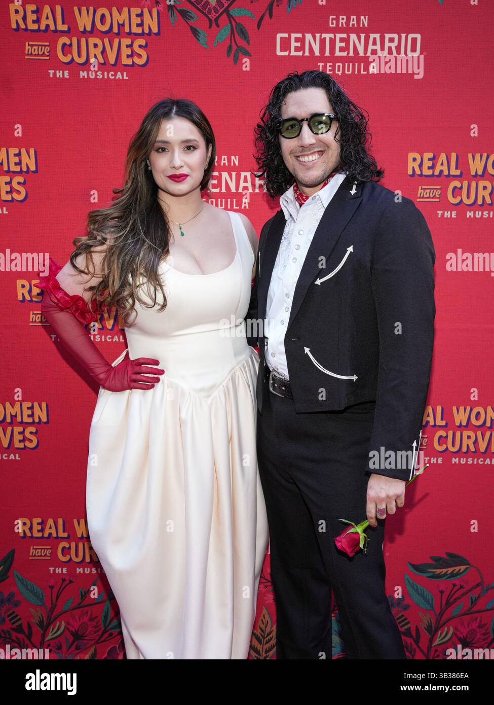 Monica Tulia Ramirez and Christopher M. Ramirez attend the ''Real Women ...