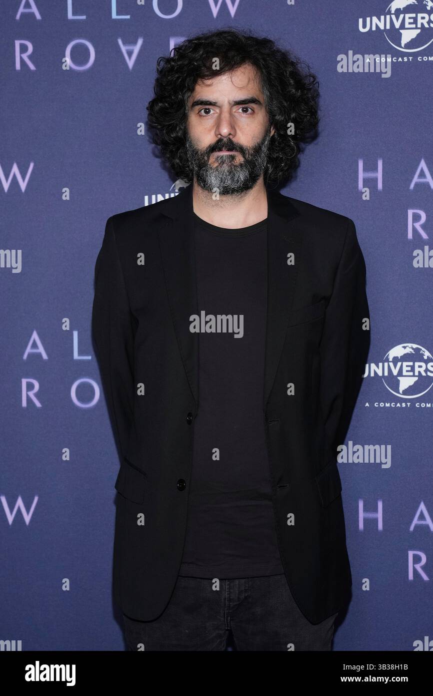 Director Babak Anvari poses for photographers upon arrival at the UK ...