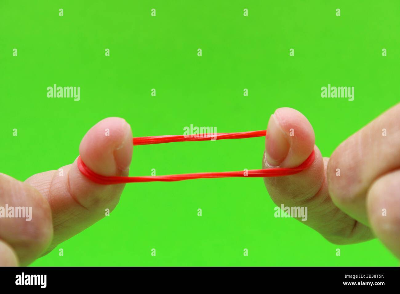 Red rubber band hi-res stock photography and images - Alamy