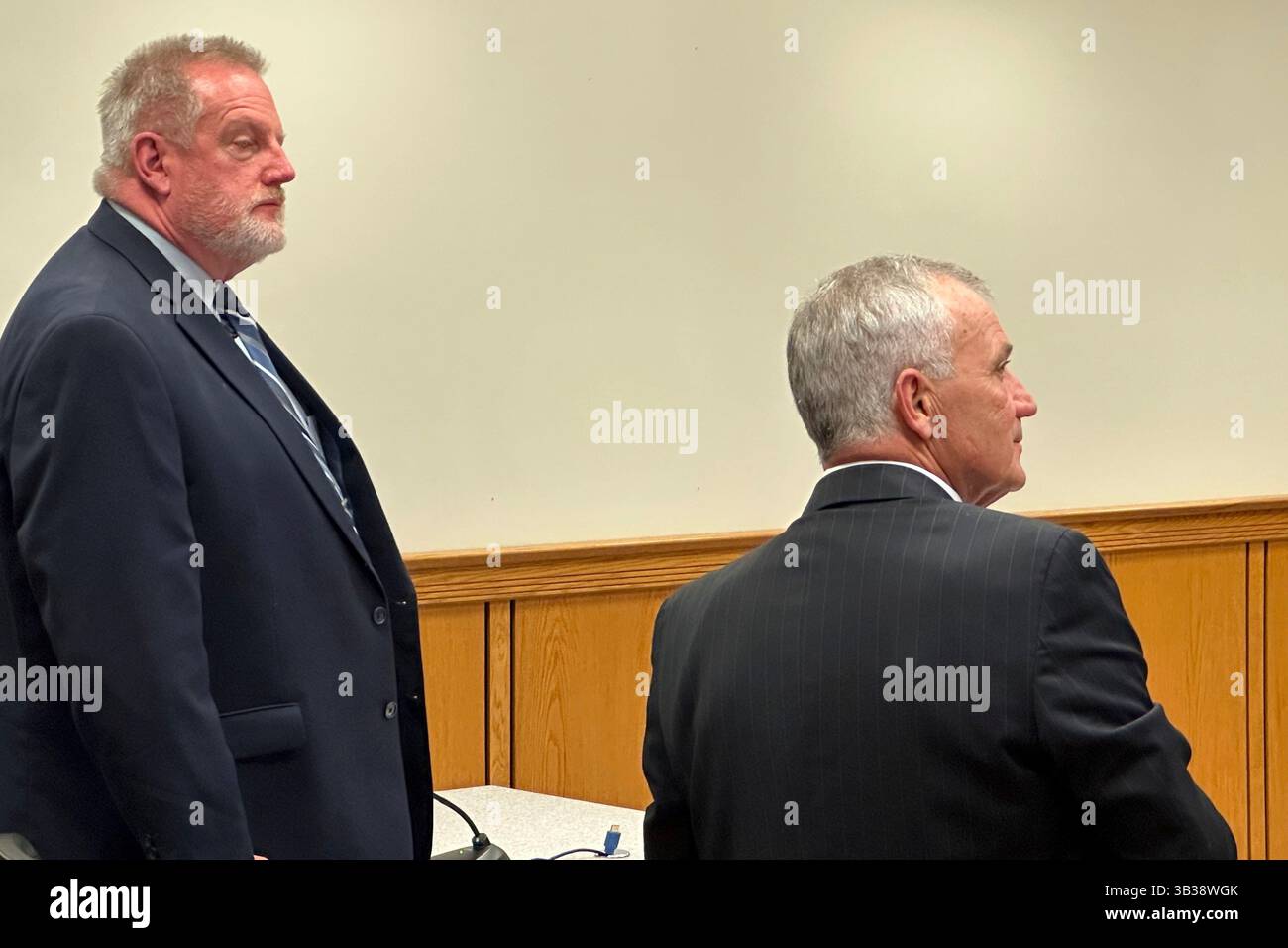 From left, Randall Hepp, former Waupun Correctional Institution warden ...