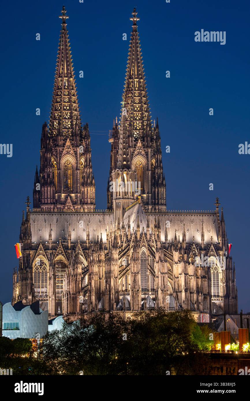 Cologne Cathedral has been shining in new light since Easter 2025, the ...