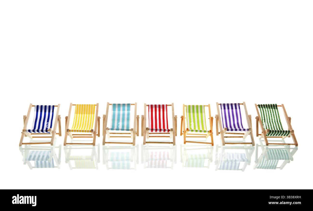 Row folding chairs on Cut Out Stock Images & Pictures - Alamy