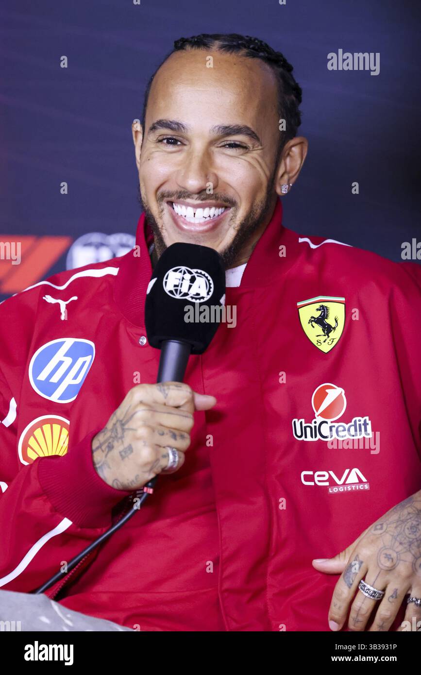 MELBOURNE, AUSTRALIA - MARCH 13: Lewis Hamilton of Great Britain and ...