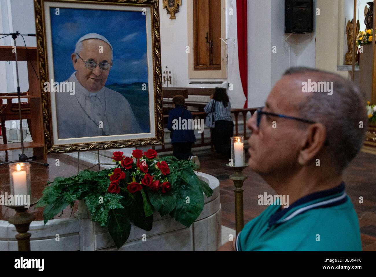 Maracaibo,Venezuela. 28-04-2025.A Mass in memory of Pope Francis was ...