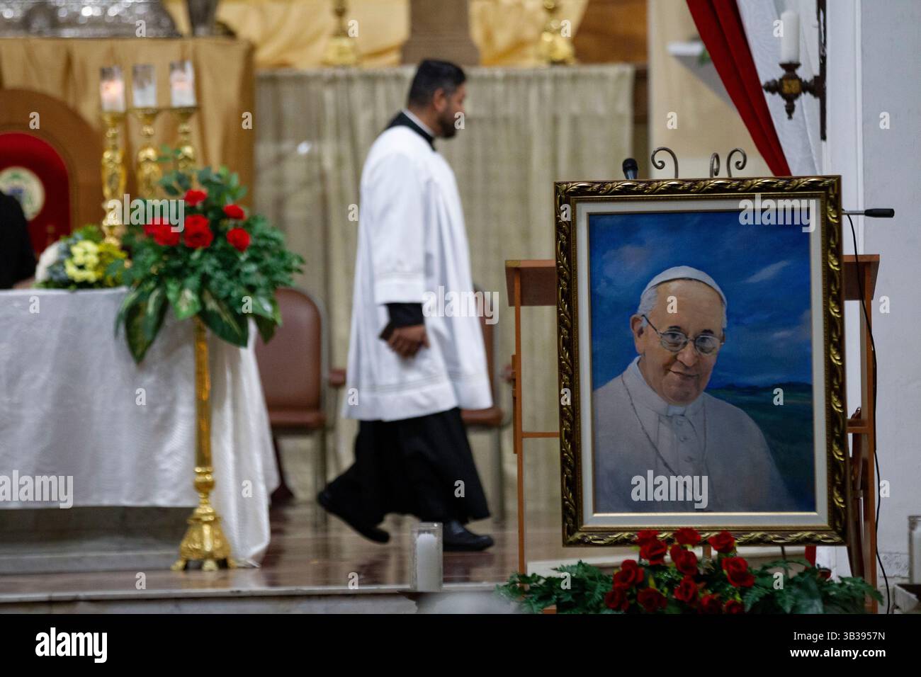 Maracaibo,Venezuela. 28-04-2025.A Mass in memory of Pope Francis was ...