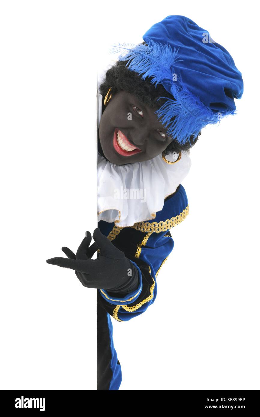 Dutch character as black pete for typical Sinterklaas holidays in ...