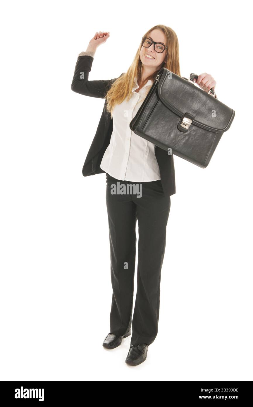 Photo business woman wear Cut Out Stock Images & Pictures - Alamy