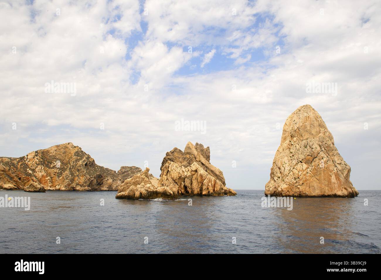 Landscape with Medes islands at the horizon Stock Photo - Alamy