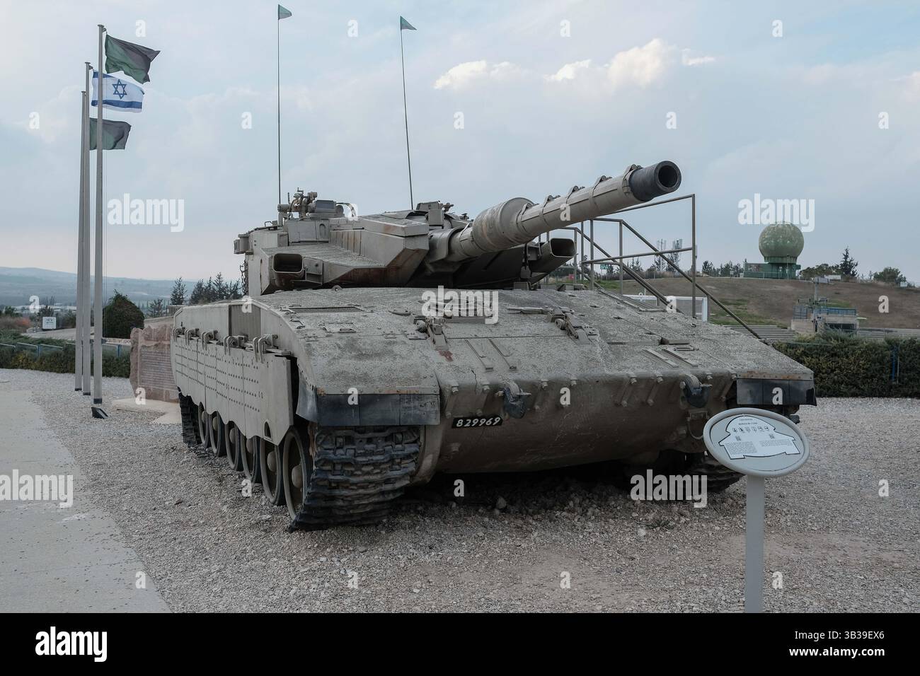 December 5, 2017 - Latrun, Israel - Tanks on display as 13 female IDF ...