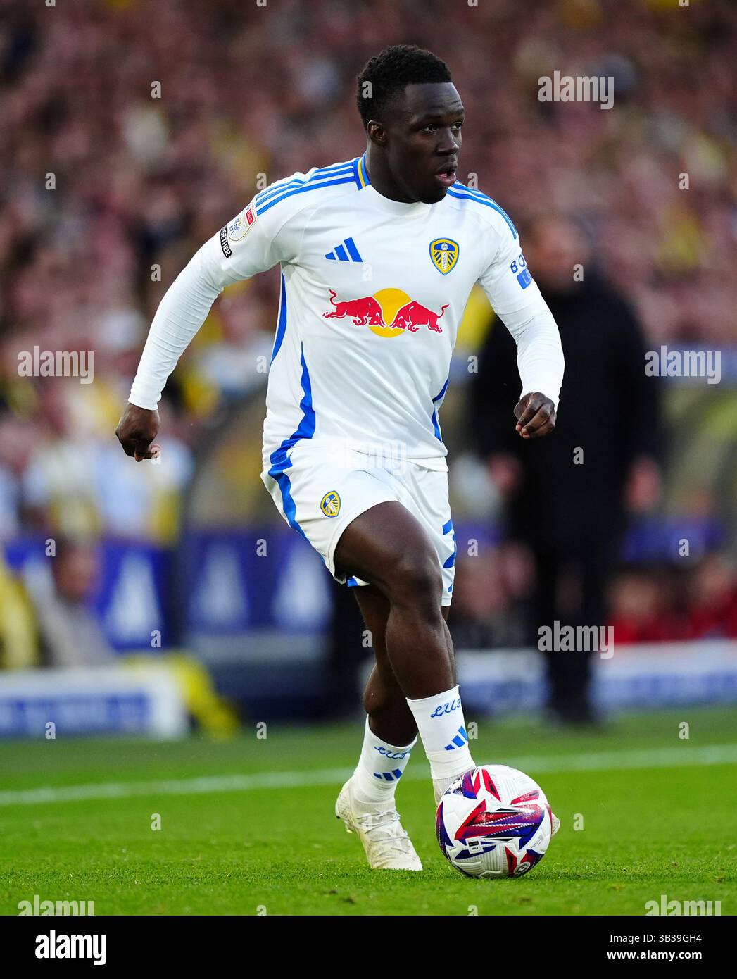 Leeds United's Wilfried Gnonto during the Sky Bet Championship match at ...