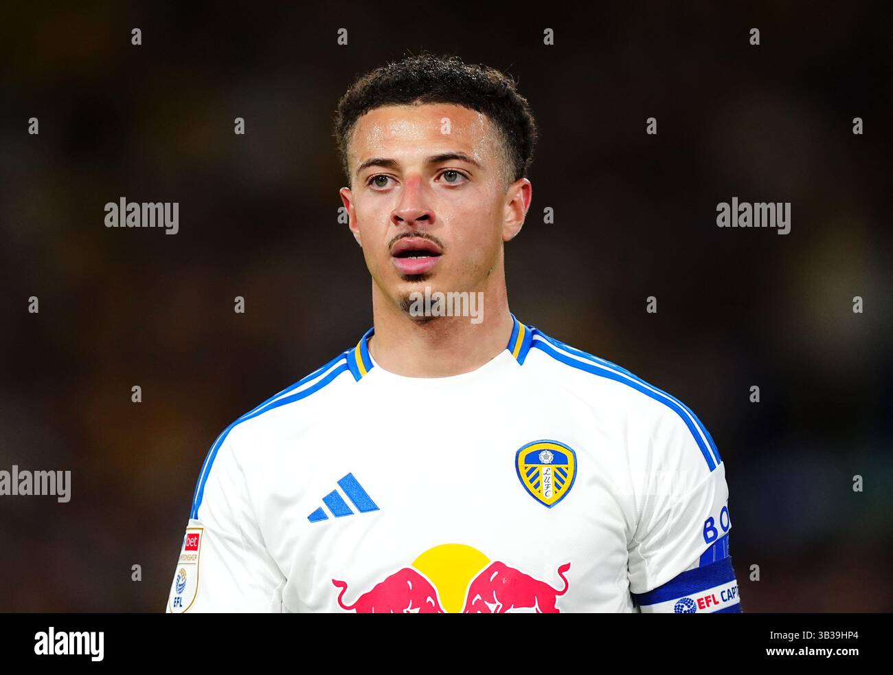 Leeds United's Ethan Ampadu during the Sky Bet Championship match at ...