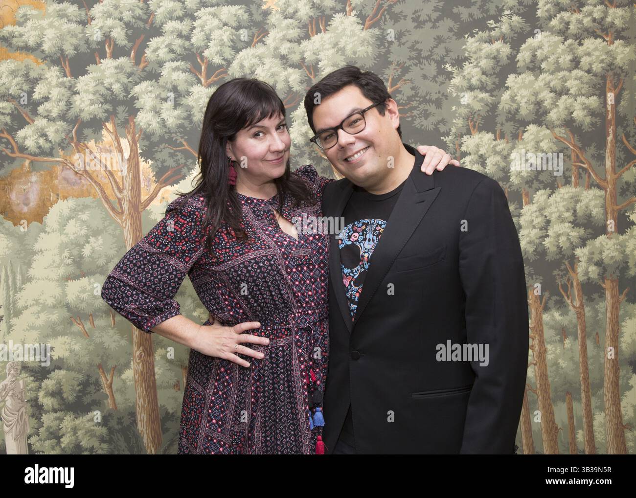 December 5, 2017 - Hollywood, CA, USA - Bobby Lopez & Kristen Lopez ...