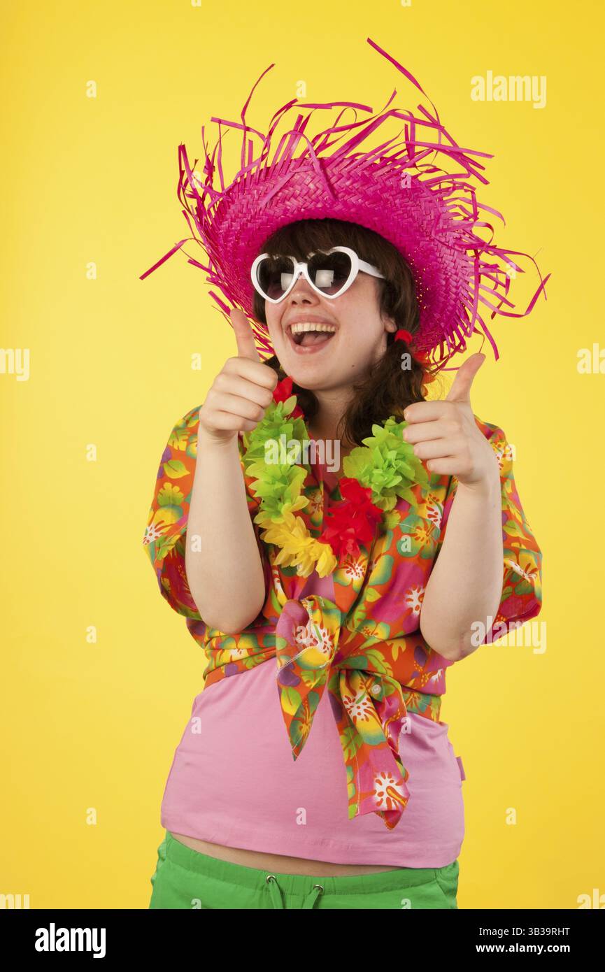 Tropical fun at the beach Stock Photo - Alamy
