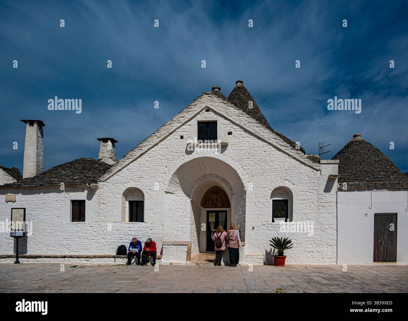 Trullo Sovrano in Alberobello, the only trullo built with two livable ...