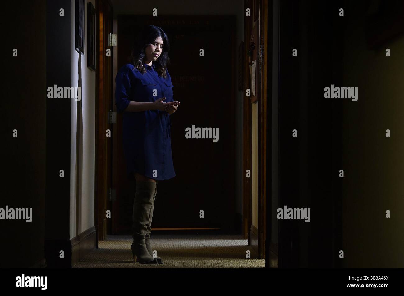 January 18, 2018 - Kansas City, USA - Maria Angulo was in the fourth ...