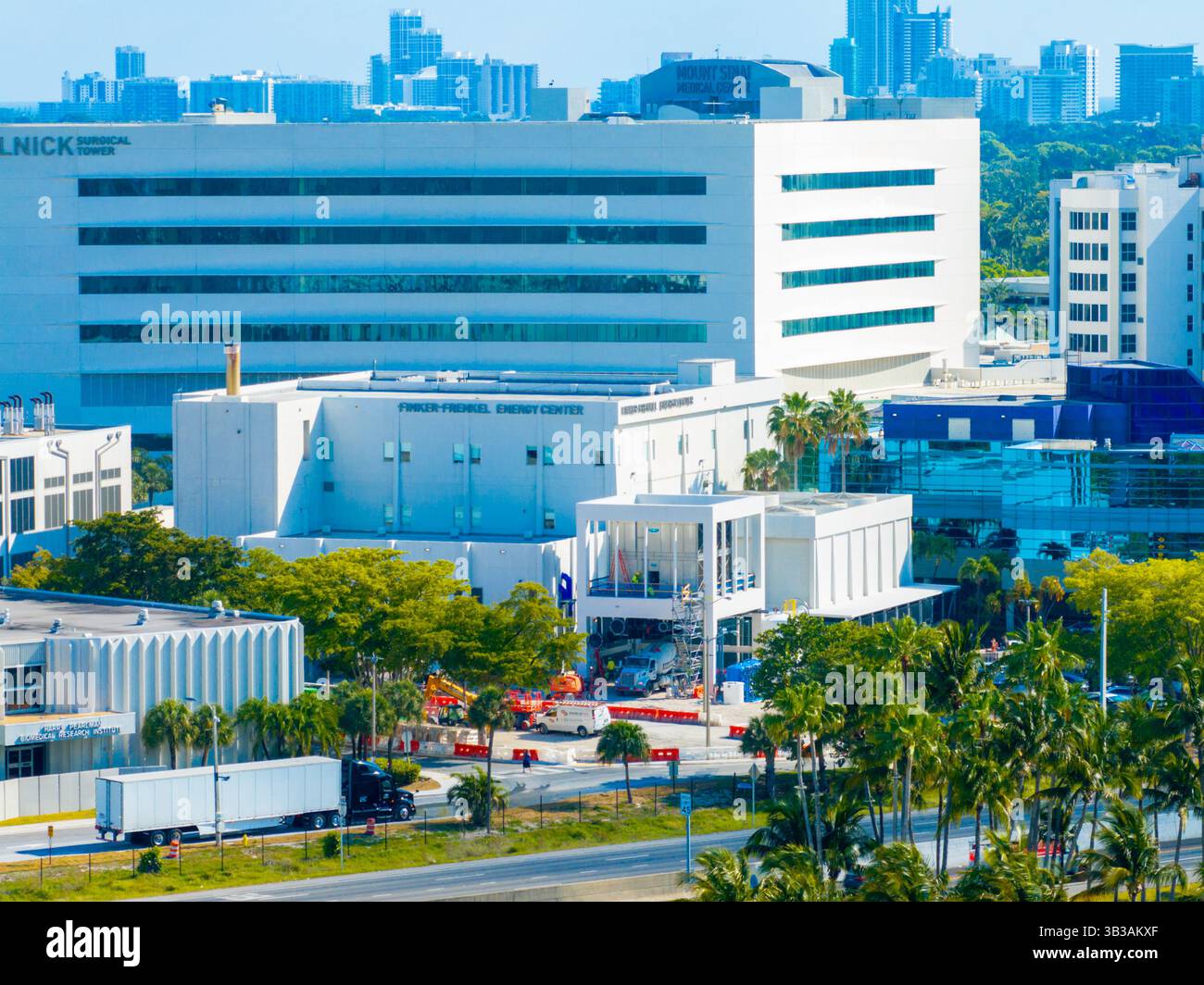Miami Beach, FL, USA - April 28, 2025: Mount Sinai Hospital Miami Beach ...