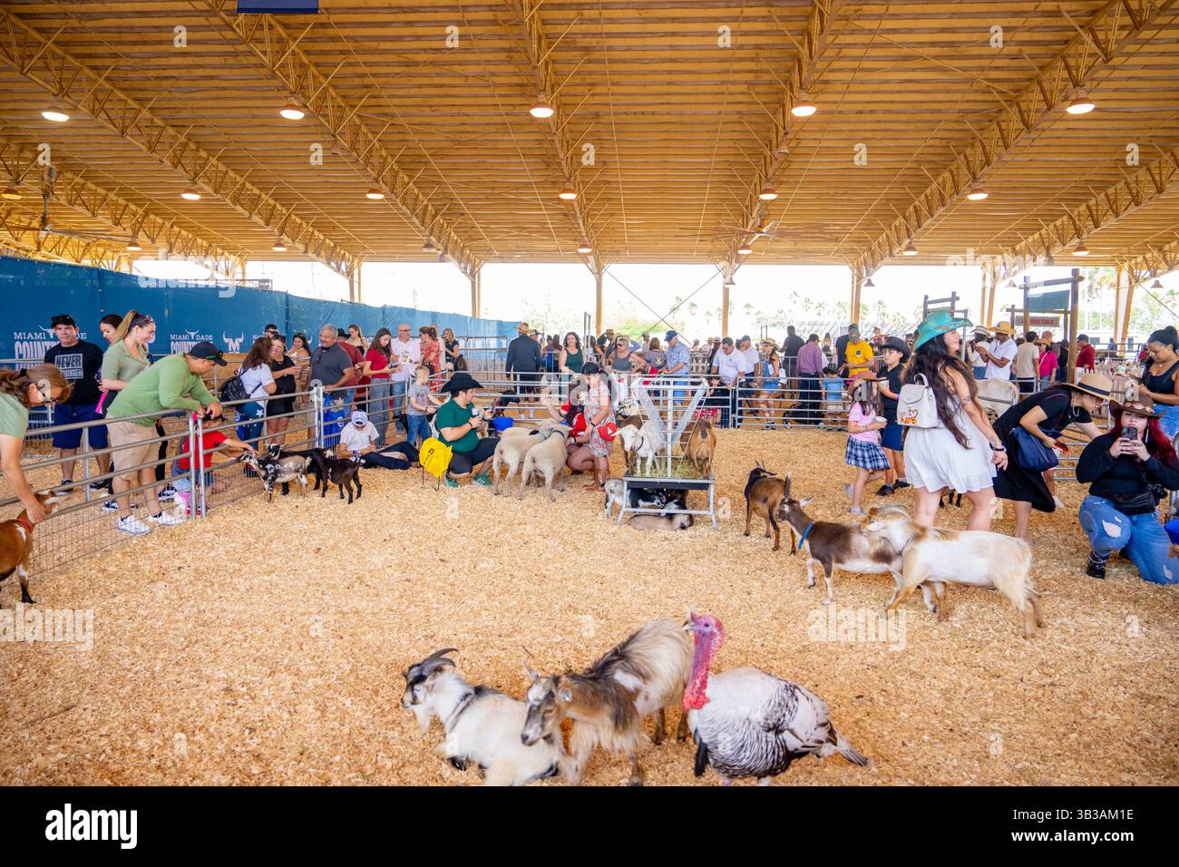 Miami, FL, USA - April 27, 2025: Miami Dade Countryfest 2025 which is a ...