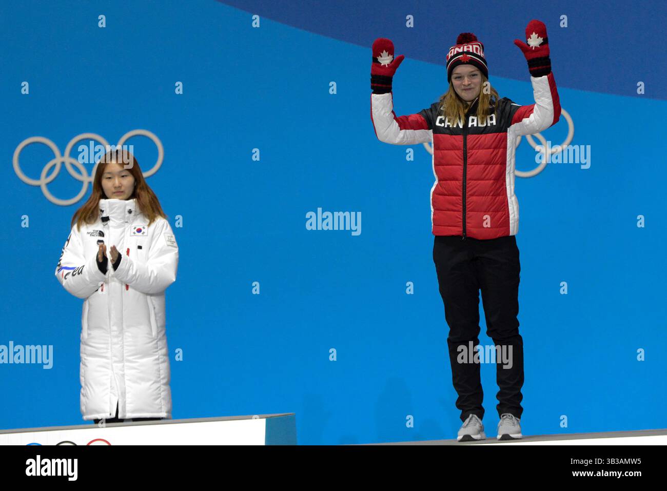 February 18, 2018 - Pyeongchang, South Korea - KIM BOUTIN of Canada ...
