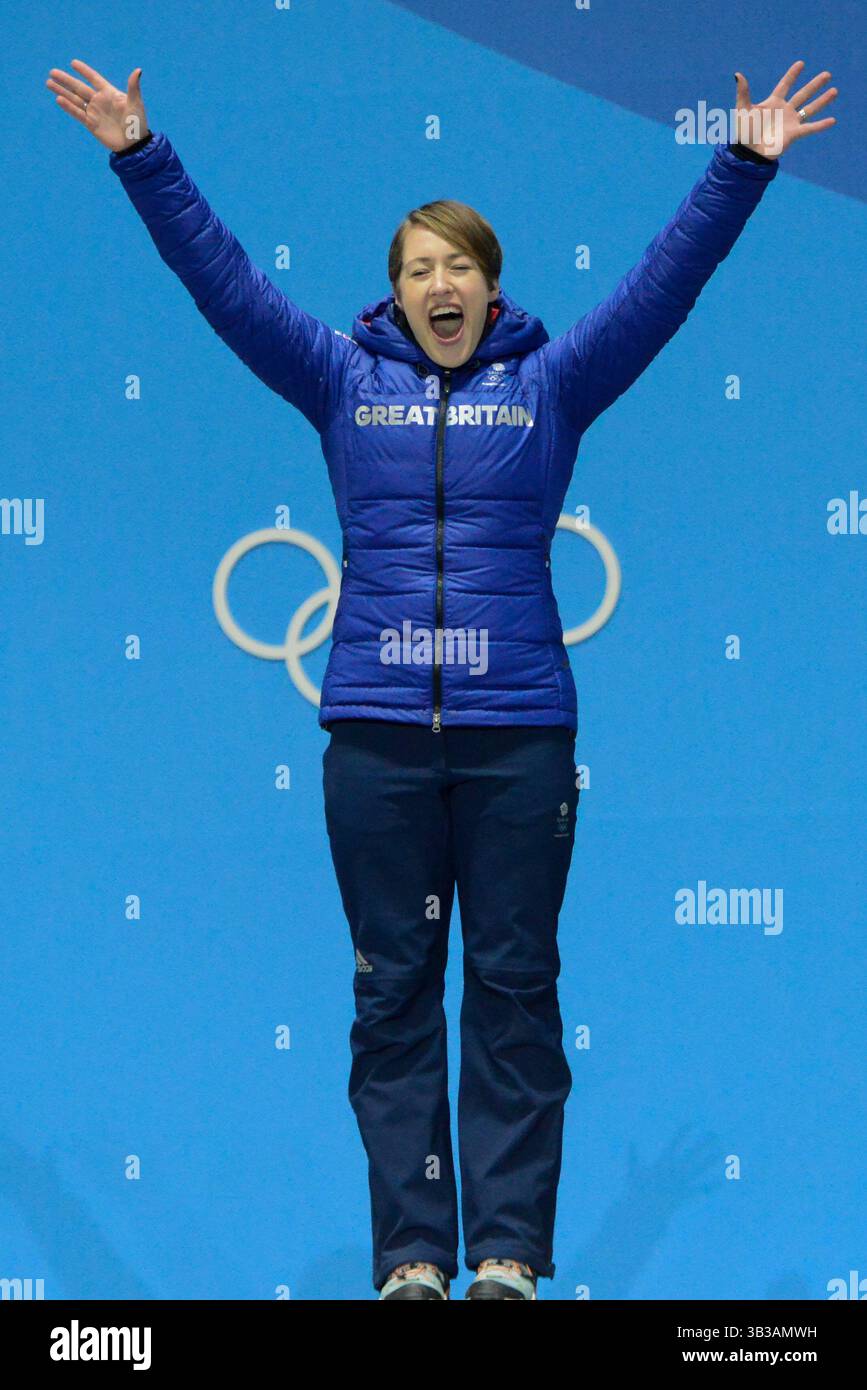 February 18, 2018 - Pyeongchang, South Korea - LIZZY YARNOLD of Great ...