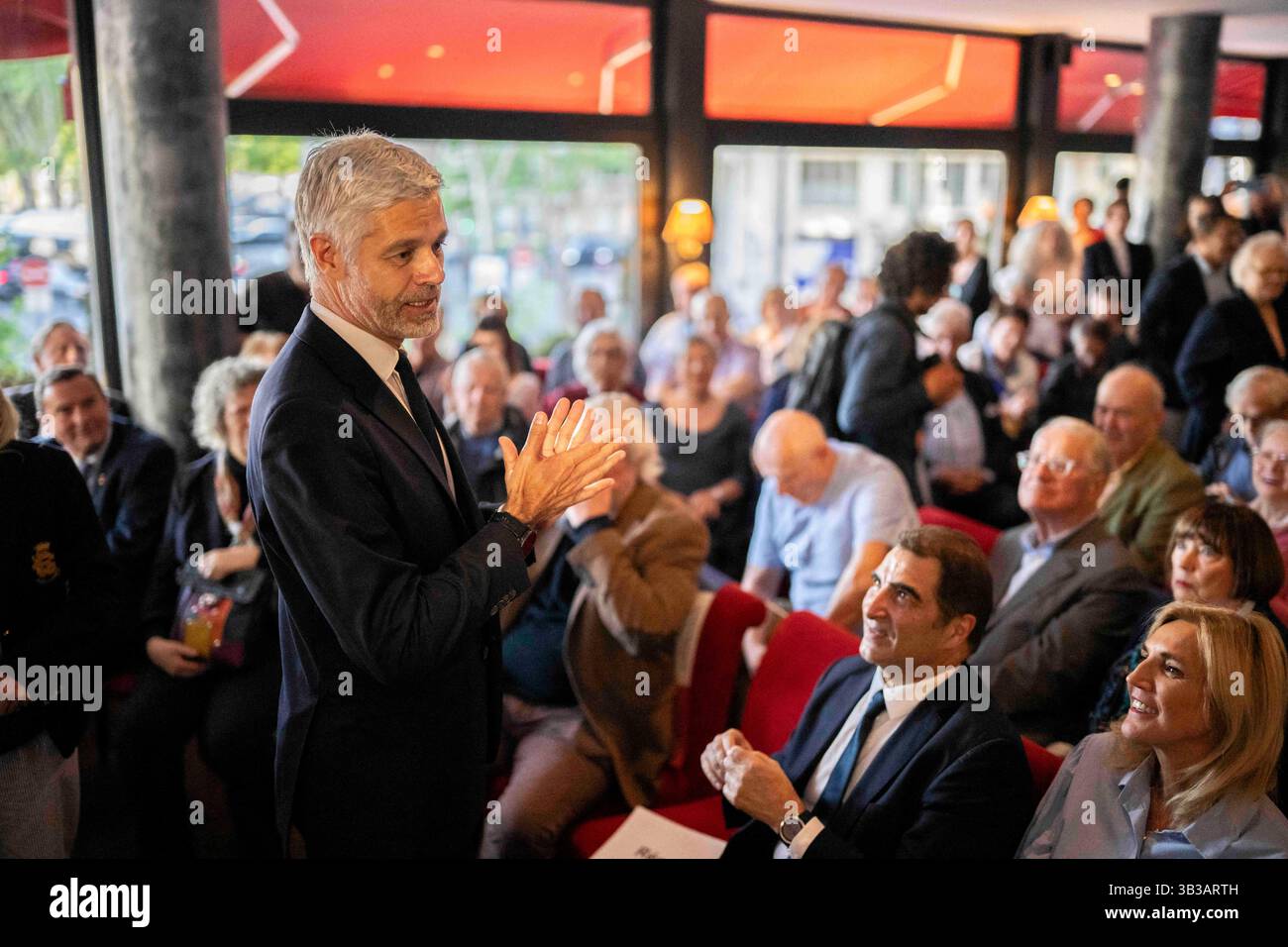 The president of the Droite Republicaine parliamentary group Laurent ...