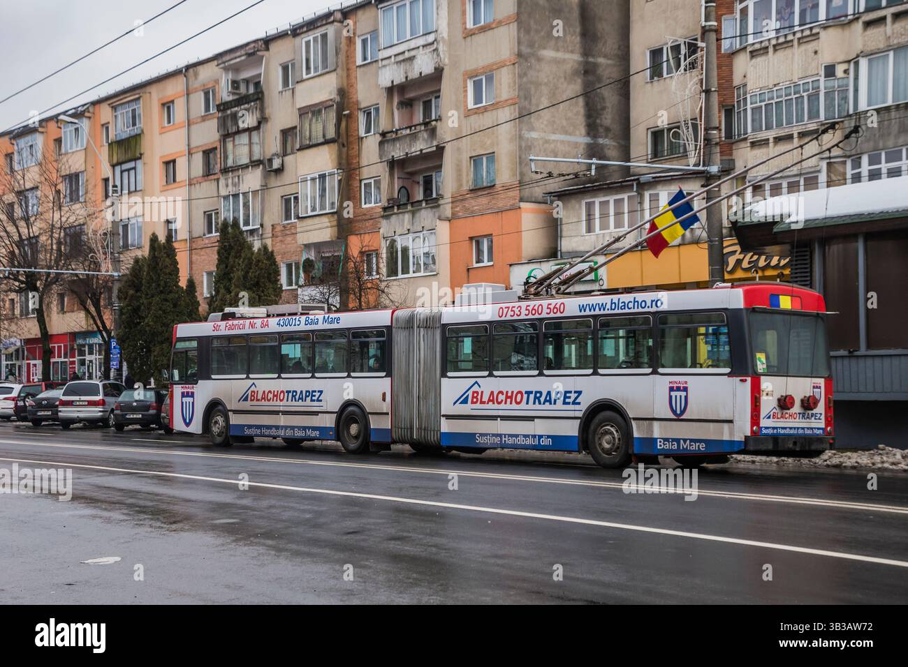 12/2021 Public transport in Romania Stock Photo - Alamy