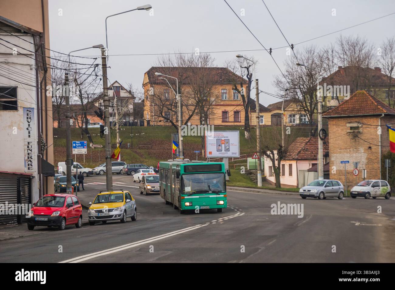 12/2021 Public transport in Romania Stock Photo - Alamy