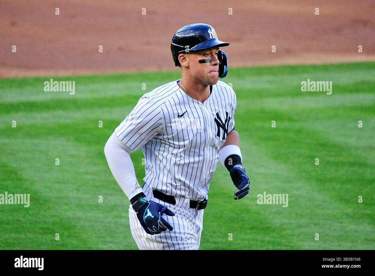 New York Yankees outfielder Aaron Judge (99) during the second game of ...