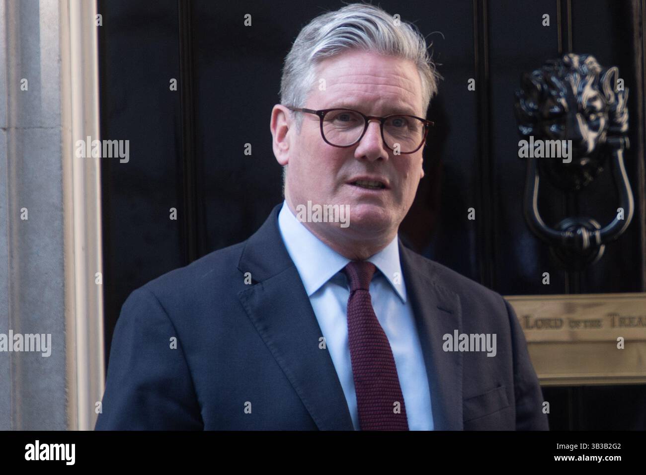 London, UK. 28 Apr 2025. Pictured: Palestinian Prime Minister Mohammad ...