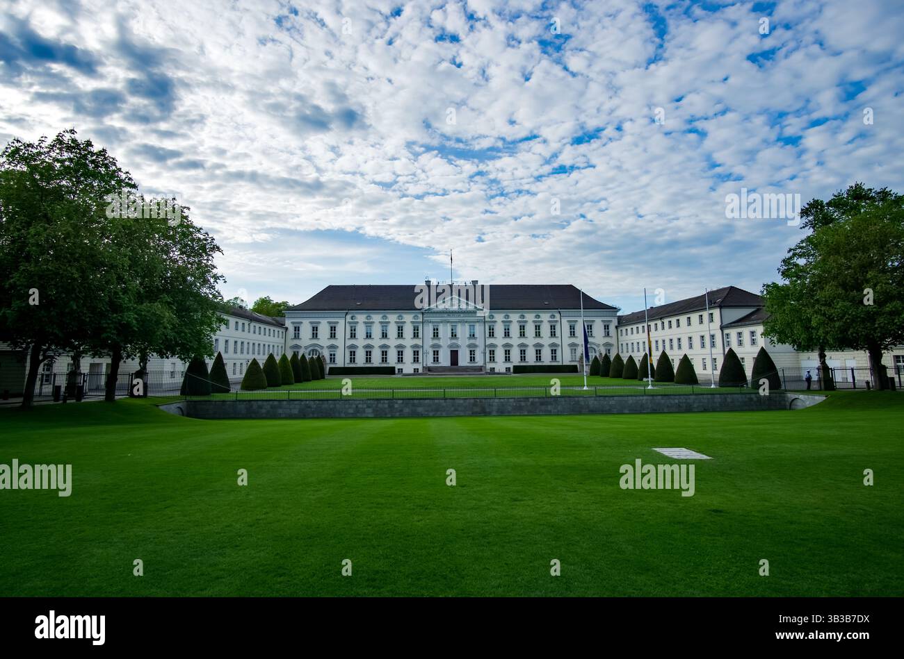 Schloss Bellevue, official residence of the Federal President of ...