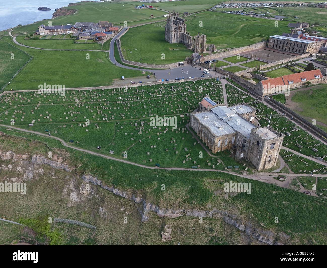 Aerial view of st marys church hi-res stock photography and images - Alamy