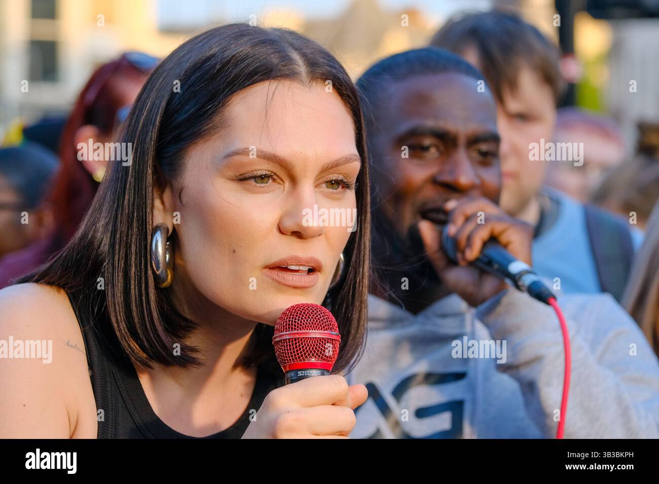 London, UK. 28th April, 2025. Jessie J joins DJ AG as a special guest ...