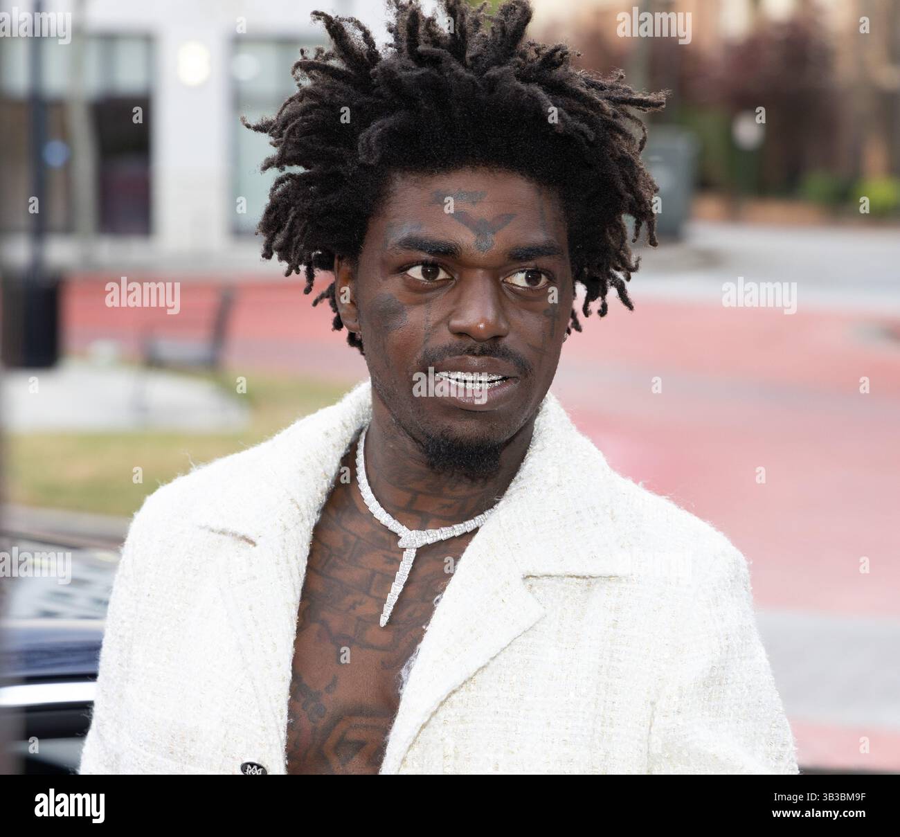 Atlanta, USA. 31st Mar, 2025. Kodak Black attends the Glow Street movie ...