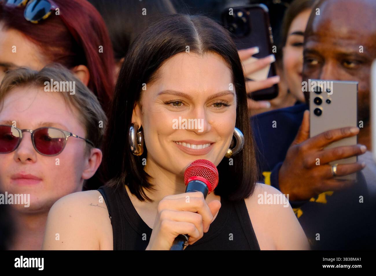 London, UK. 28th April, 2025. Jessie J joins DJ AG as a special guest ...