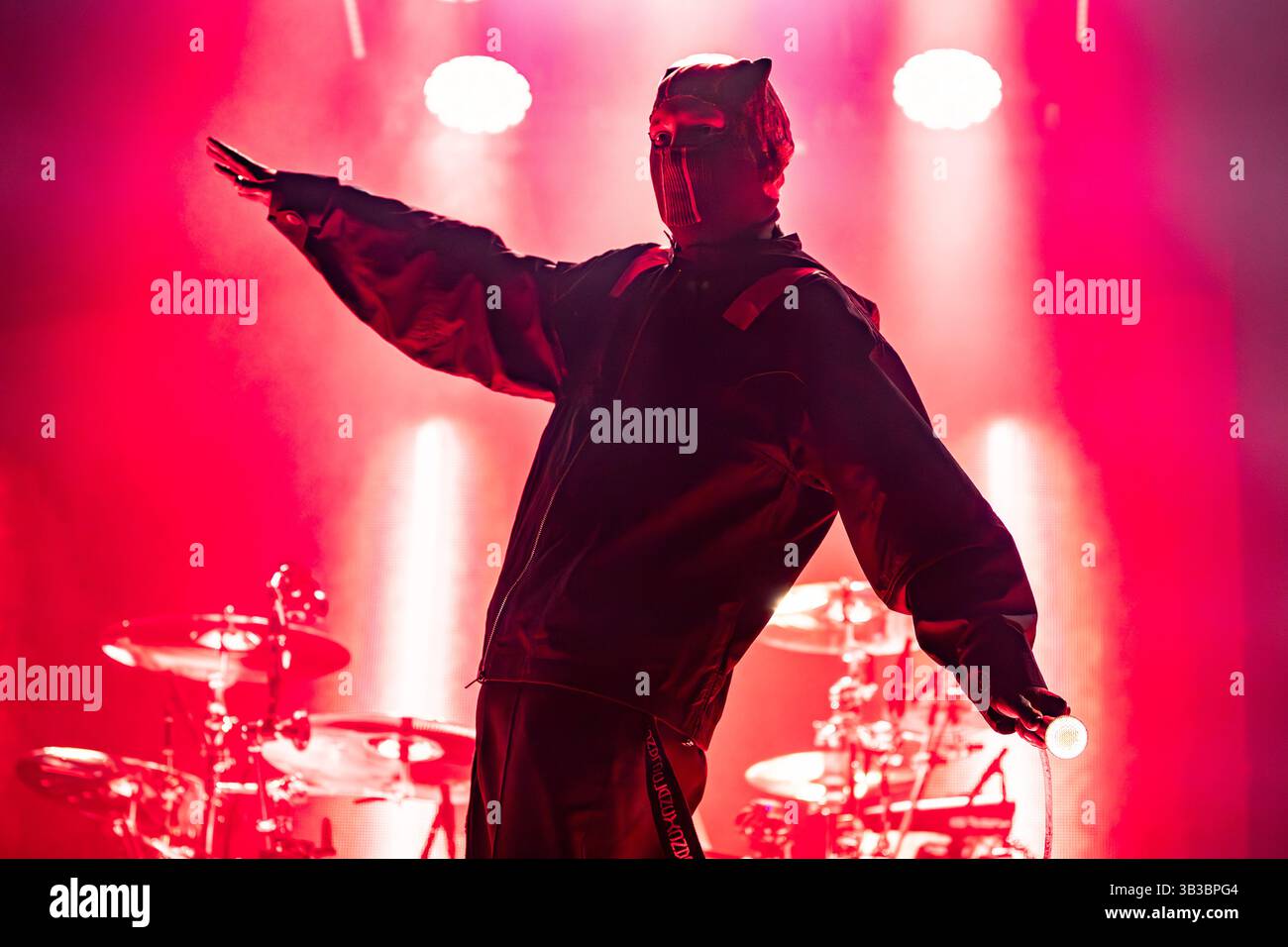 Milan, Italy. 28th Apr, 2025. The American duo TWENTY ONE PILOTS ...