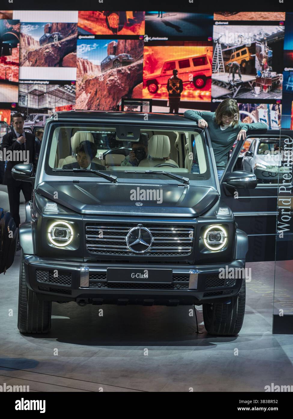 Mercedes g500 2018 hi-res stock photography and images - Alamy