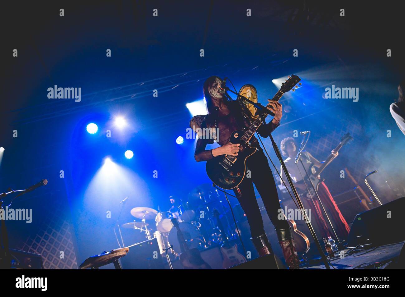 Napoli, Italy. 23rd Apr, 2025. 4/23/2025 Italian songwriter Lucio Corsi ...