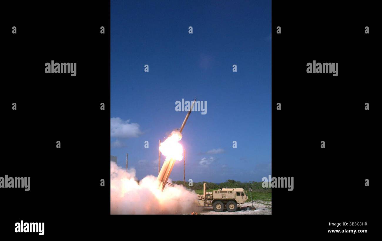 August 9, 2017 - A Terminal High Altitude Area Defense (THAAD ...