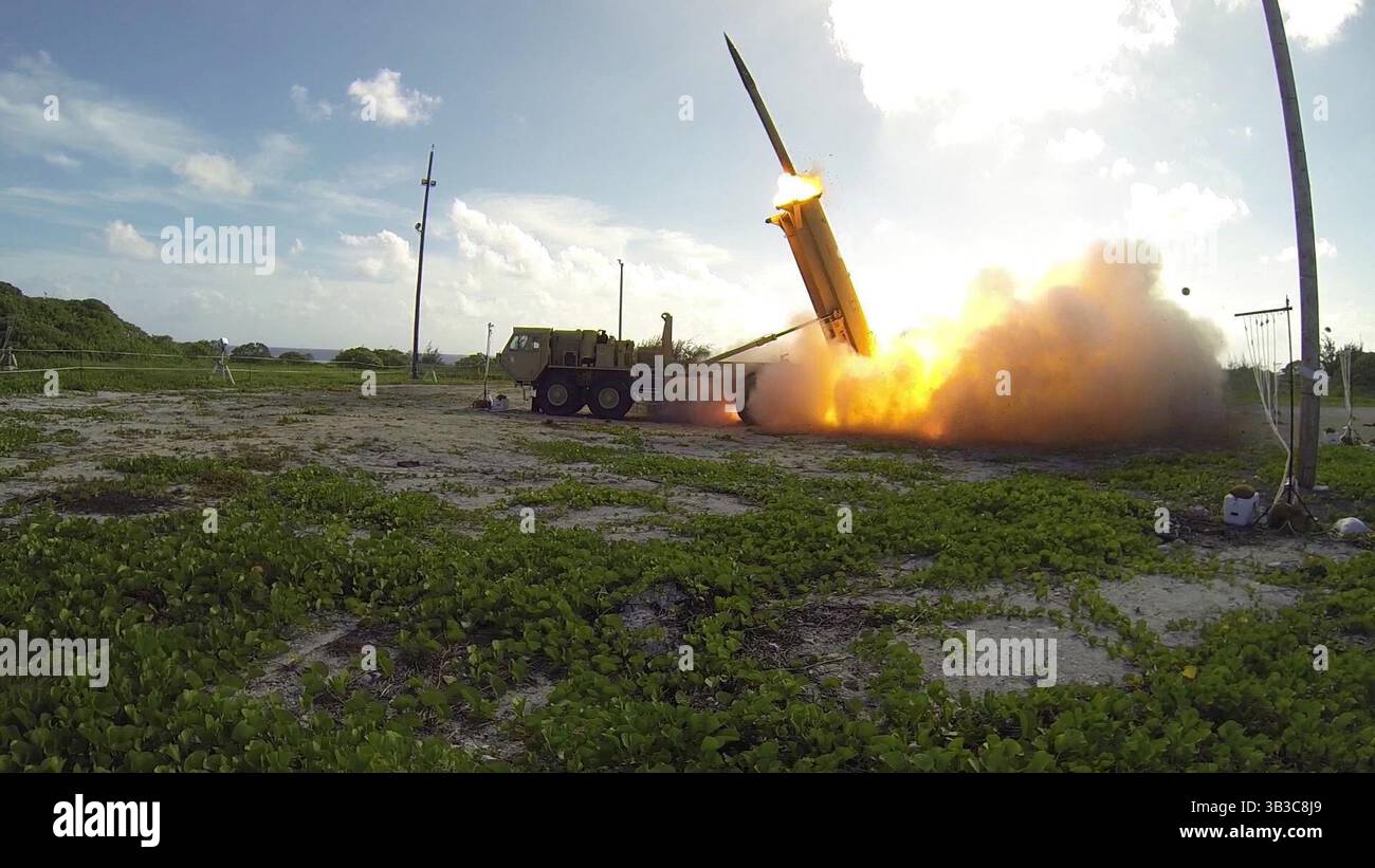 August 9, 2017 - A Terminal High Altitude Area Defense (THAAD ...
