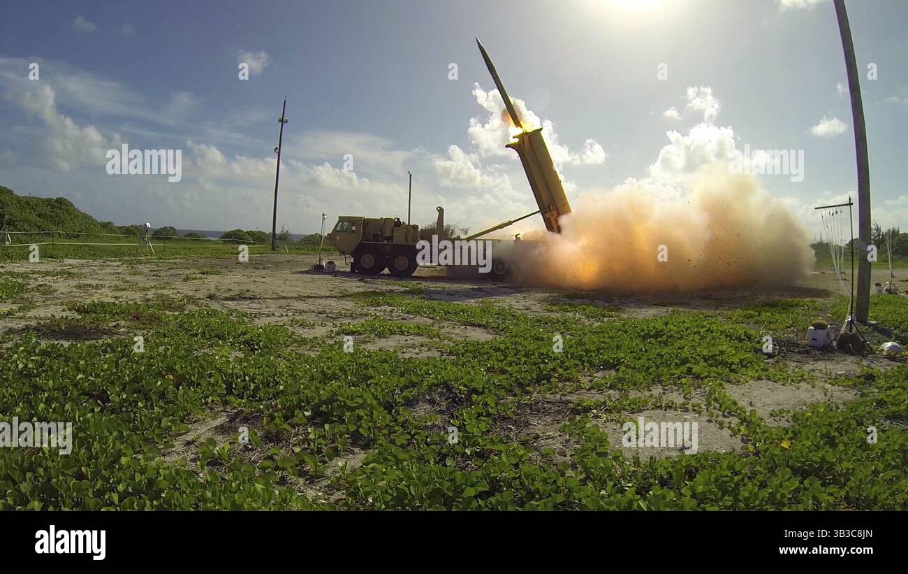 August 9, 2017 - A Terminal High Altitude Area Defense (THAAD ...