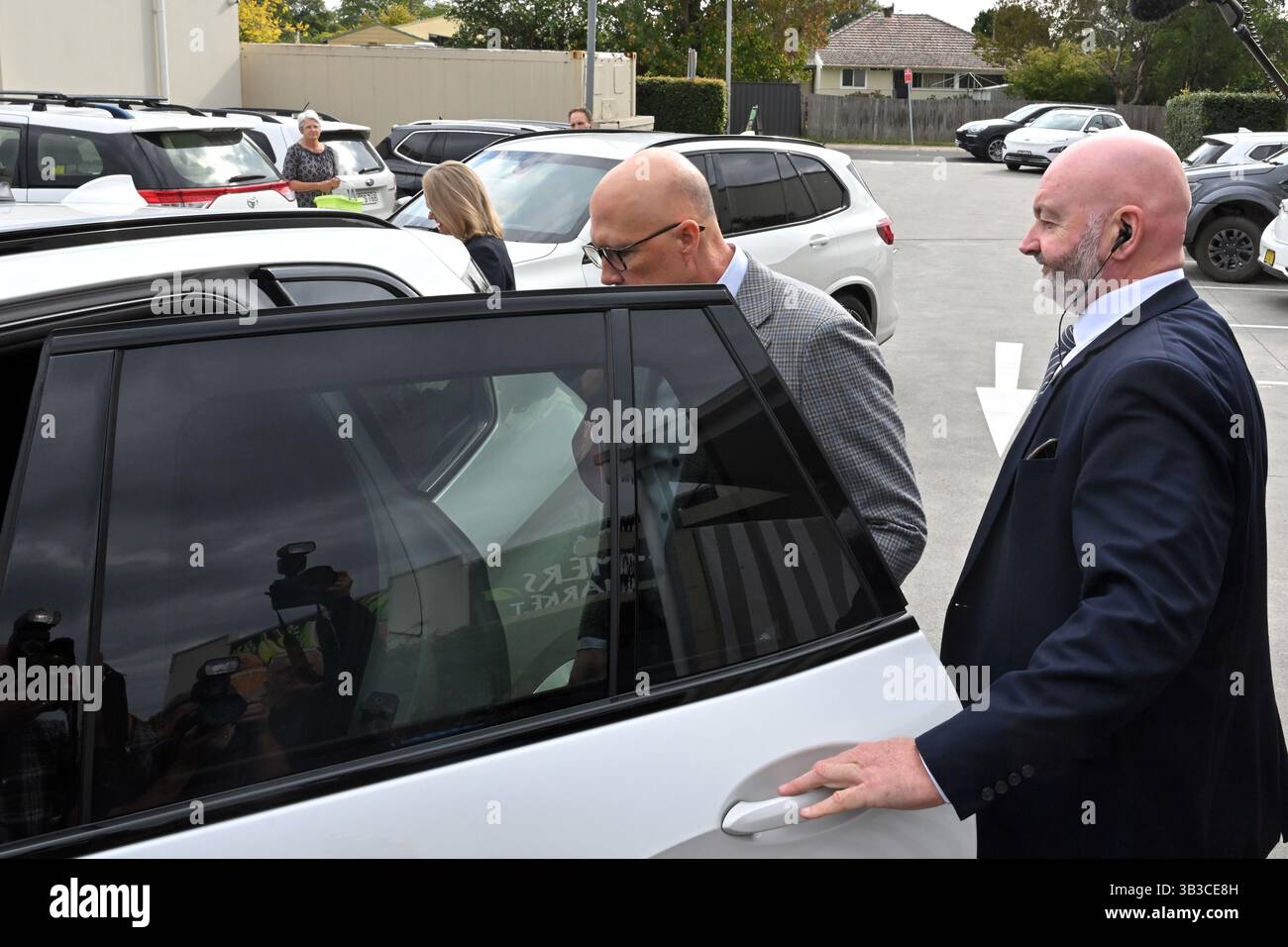 Nowra, Australia. 29th Apr, 2025. Leader of the Opposition Peter Dutton ...
