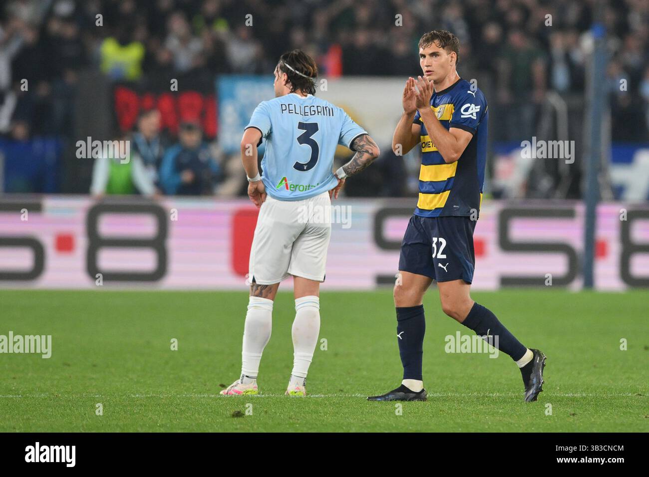 Stadio Olimpico, Rome, Italy. 28th Apr, 2025. Serie A Football, Lazio ...