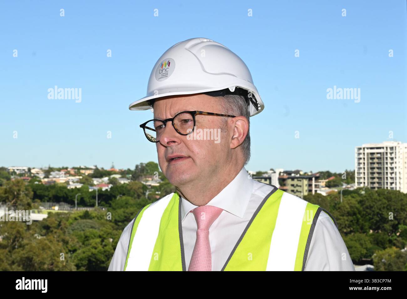 Brisbane, Australia. 29th Apr, 2025. Australian Prime Minister Anthony ...