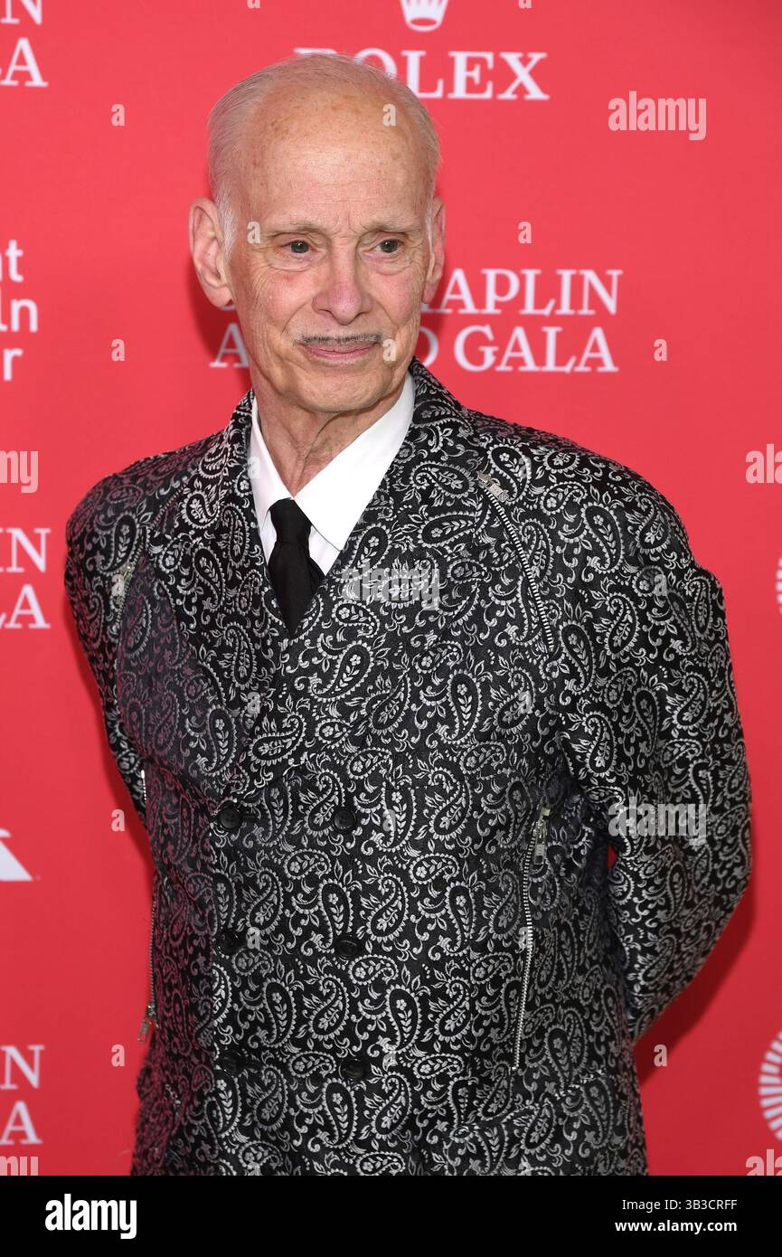 New York, USA. 28th Apr, 2025. John Waters attends the 50th Chaplin ...